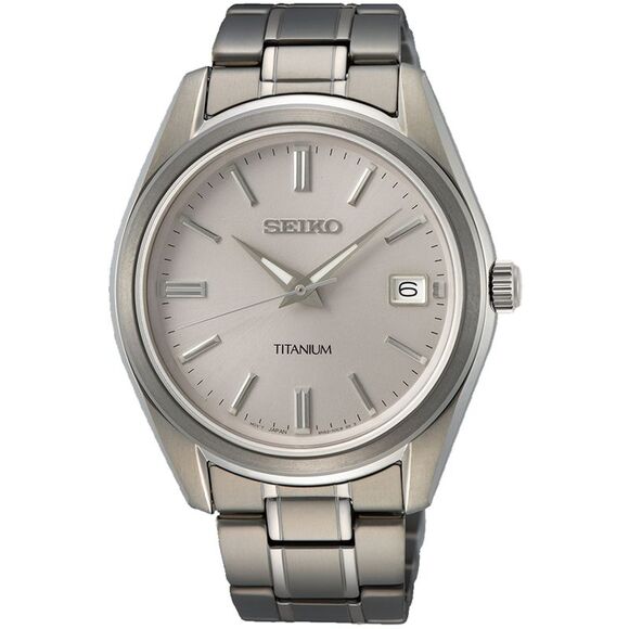 Seiko | Accessories | Seiko Mens Essentials Silver Dial Watch Sur369 ...